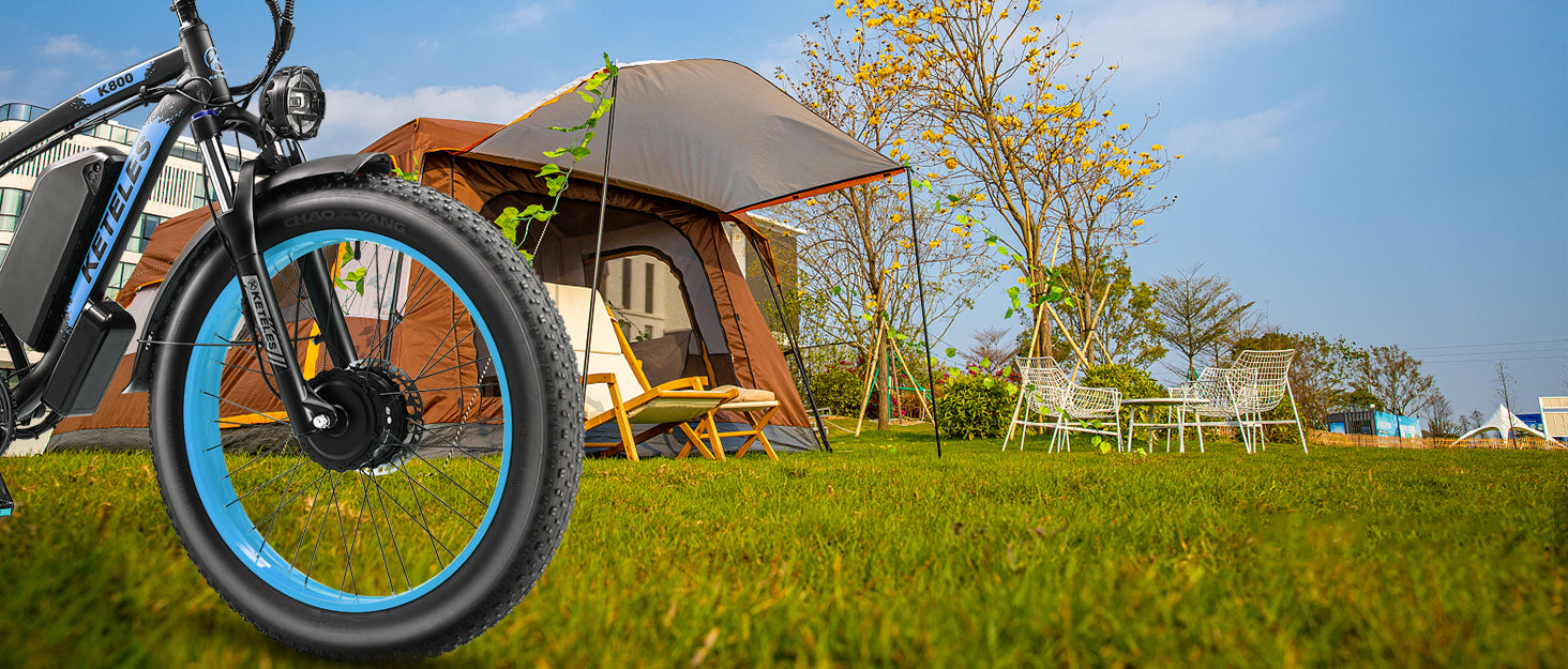KETELES K800 26'' Fat Tire AWD Electric Bike 2000W（Peak 4000W） Cruise ...